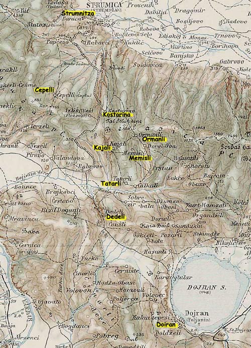 The Retreat from the Mountains to Salonika - 1915